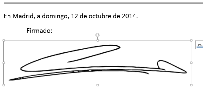 Insertar firma personalizada en word 365